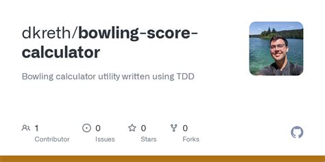 GitHub Dkreth Bowling Score Calculator Bowling Calculator Utility