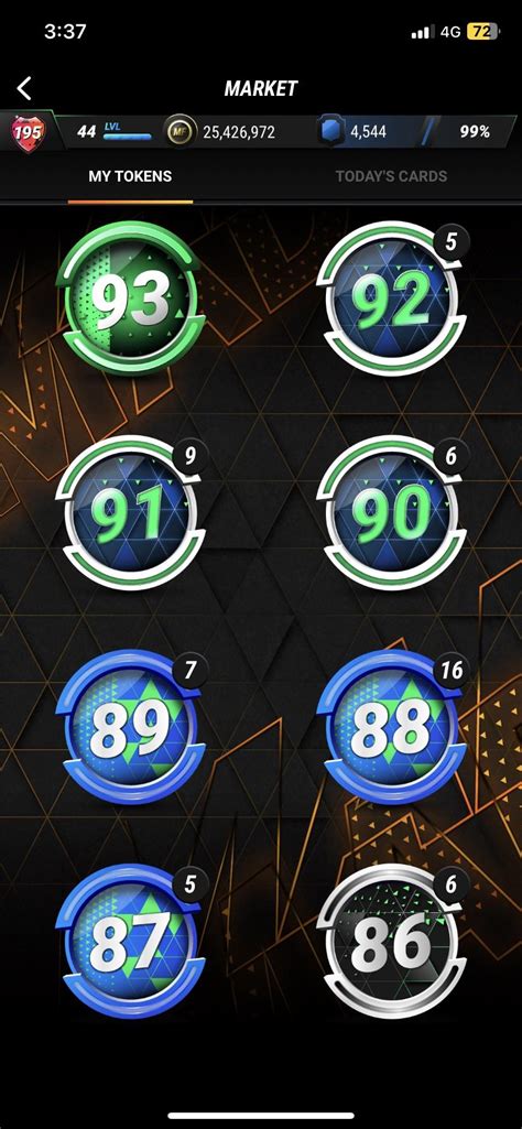 How Many And What Tokens Do You Have Rmadfut