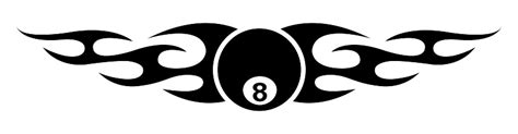 8 공 문신 벡터 그래픽 자동차 데칼 당구 공과 부족 화재 불꽃 문신 차량 스티커 불길에 대한 스톡 벡터 아트 및 기타 이미지