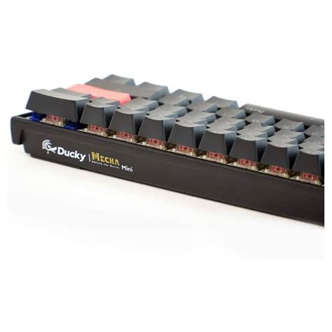 駿河屋 有線 Rgb メカニカル ゲーミングキーボード Mecha Mini Rgb Cherry Silentred ブラック