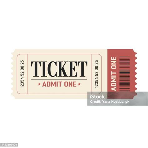 레트로 티켓 Desogn 템플릿입니다 하나를 인정하십시오 영화관 영화 서커스 카니발 영화 축제 등을 위한 표 벡터 그림 Carnival에 대한 스톡 벡터 아트 및 기타