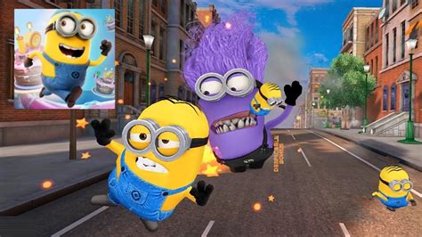 Minion Rush Old Version Evil Minion Downtown Fun Gameplay Youtube