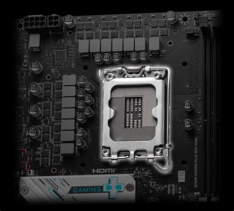 Msi B M Gaming Plus Wifi Ddr Intel Th Th Th Gen Phases Pcie G Lan Wi Fi E