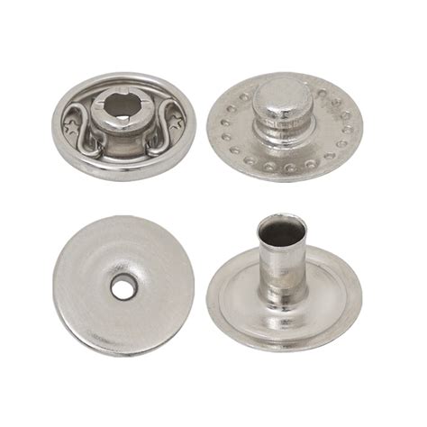 Vt2 Mini Spring Snap Button With Self Edged H Ata Buttons
