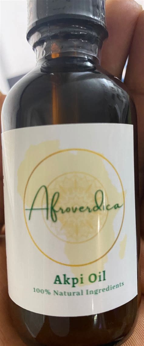 Akpi Seed Oil Extra Strength Etsy