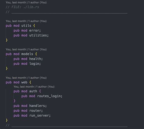 Rust File Organization Imports Etc Help The Rust Programming