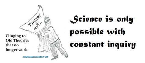 Science Is Only Possible With Constant Inquiry Armstrong Economics