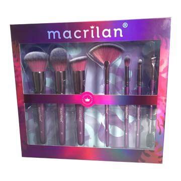 Kit 7 Pincéis para Maquiagem Violet Macrilan ED005 Virtual Make