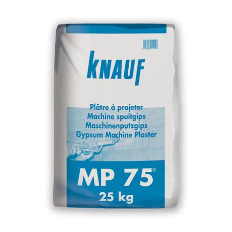 Knauf MP75 Machine Pleister Gipsgebonden Stuc 25kg RBMB Nl