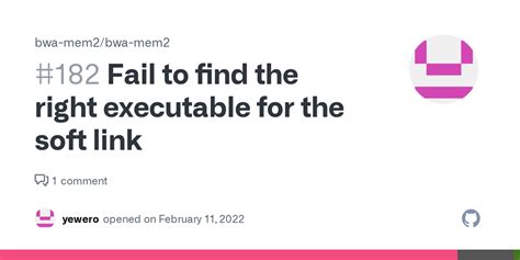 Fail To Find The Right Executable For The Soft Link · Issue 182 · Bwa