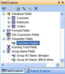 1 11 The Field Explorer Crystal Reports Online Training