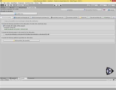 DevXUnity Localization DevXUnity Localization Tools Unity Corporate Brochure Unity Asset Store