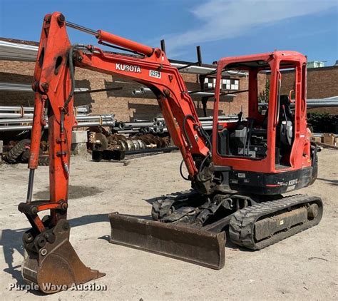 2016 Kubota Kx91 3s2 Mini Excavator In Franklin Park Il Item Lj9780
