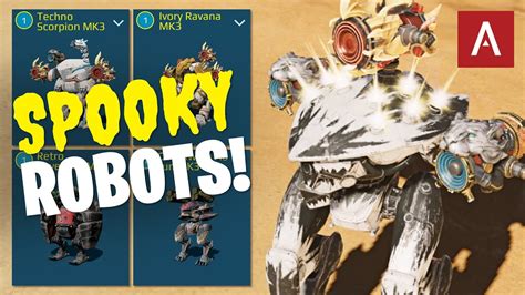 Spooky Robots For Halloween Dream Hangars Episode 104 War Robots