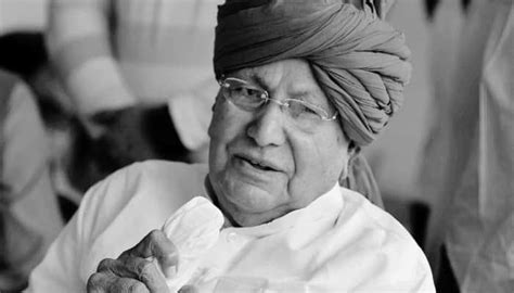 Om Prakash Chautala Former Haryana Cm Passes Away At 89