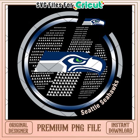 Seattle Seahawks Team Logo Png File Perfect For Cricut Crafts Svg