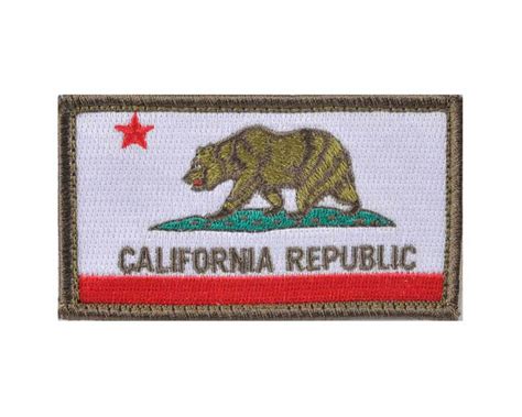 California State Flag Patch