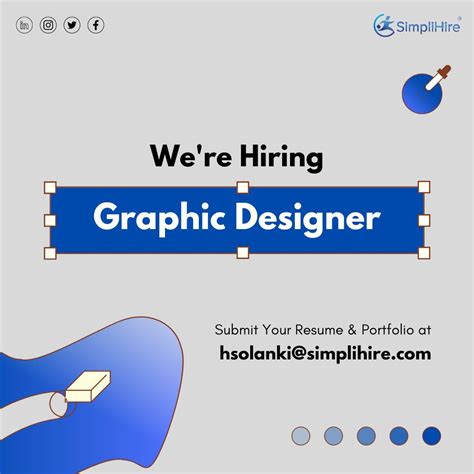Graphicdesigner Hiringnow Designjobs Joinourteam Creativityunleashed Simplihire™