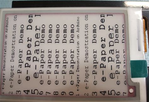 Tri Color E Ink On UNO W Embedded Library Device Hacking Arduino Forum