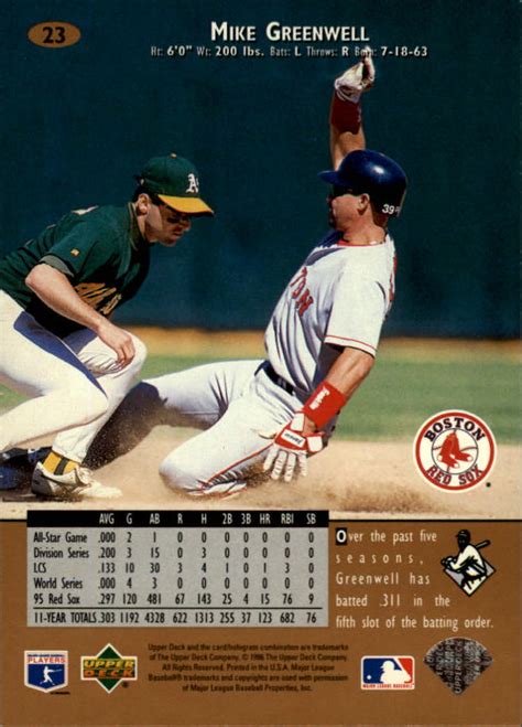 1996 Upper Deck Baseball Card Pick 1 250 Ebay