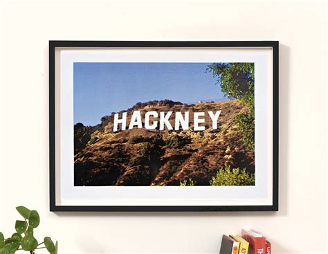 Hackneywood Limited Edition Screenprint By Richard Pendry Uk
