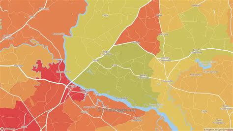 The Safest And Most Dangerous Places In Eure Nc Crime Maps And Statistics