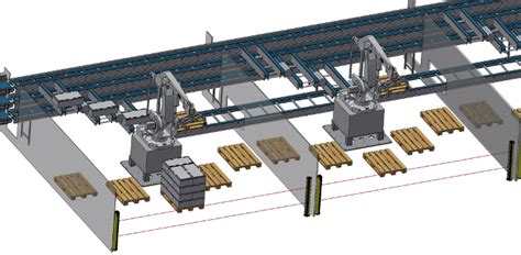 Robot Palletizing System Mmc First Process