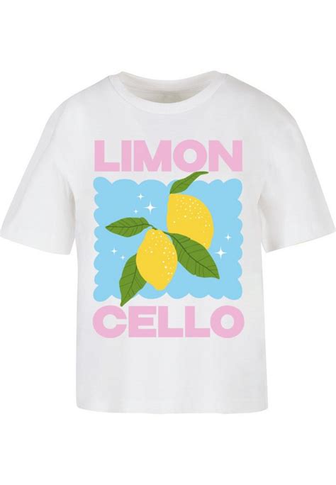 Miss Tee T Shirt Miss Tee Damen Limon Cello Tee 1 Tlg