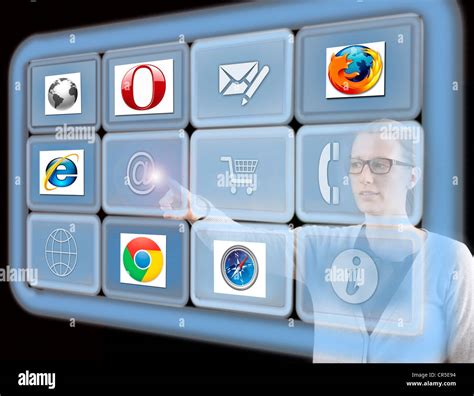 Virtual Screens Touch Screens Different Types Of Browsers User