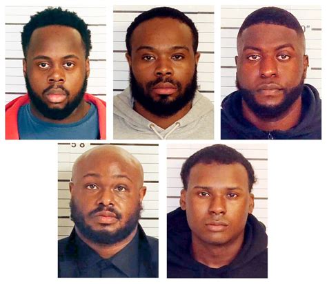 Da 5 Memphis Cops All Responsible For Tyre Nichols Death Across America Us Patch