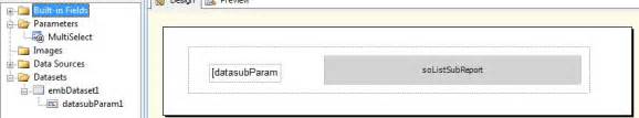Sql Return Multiple Instances Of Ssrs Report Inside Report Stack