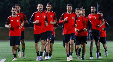 رؤيا الإخباري منتخب النشامى يبدأ تدريباته في قطر تحضيراً لمواجهة الفلبين