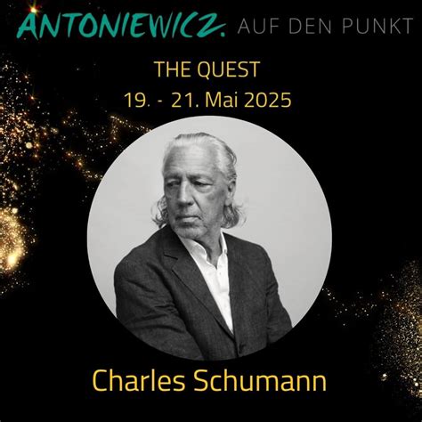 Charles Schumann Antoniewicz Auf Den Punkt
