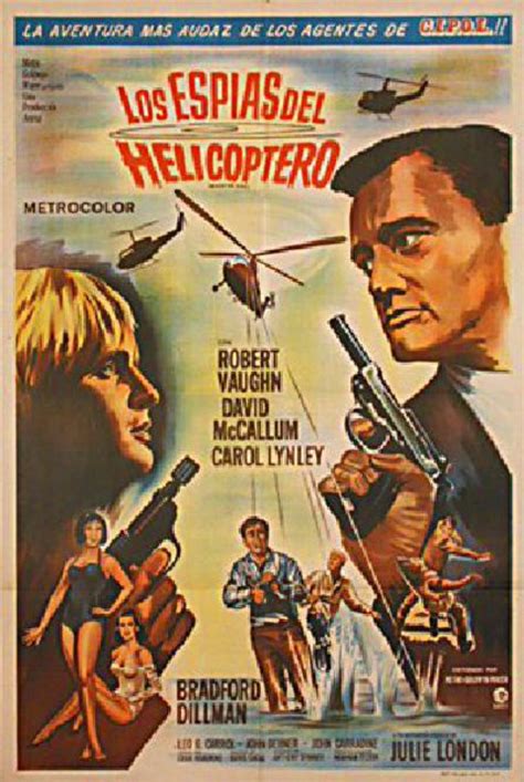 The Helicopter Spies Original 1968 Argentine Movie Poster Posteritati