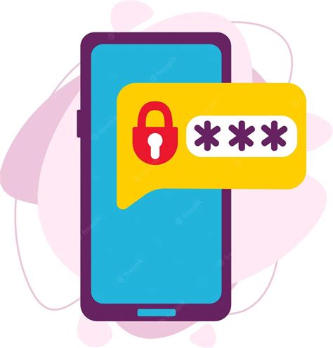 Premium Vector The Password Confirmation Code For Logging In To The