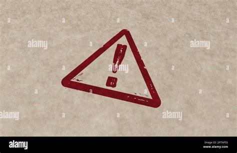 Alert Stamp Icons In Few Color Versions Danger Alarm Security Warning