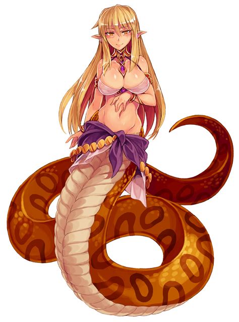 Kenkou Cross Lamia Monster Girl Encyclopedia Monster Girl