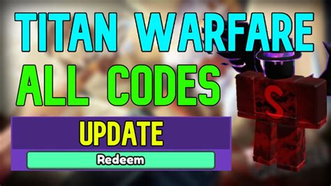 All Titan Warfare Codes Roblox Titan Warfare Codes May 2023 Youtube