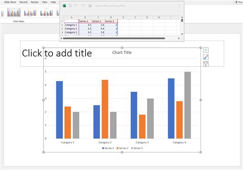 Inserting Charts In PowerPoint How To Do It JPL IT Training