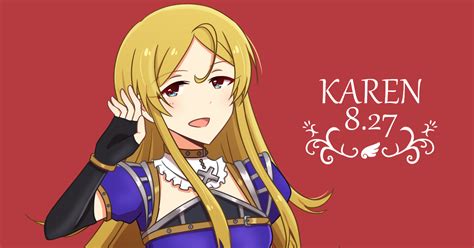 アイドルマスターミリオンライブ 可憐ちゃんお誕生日おめでとう！ ぱちーづるのイラスト Pixiv