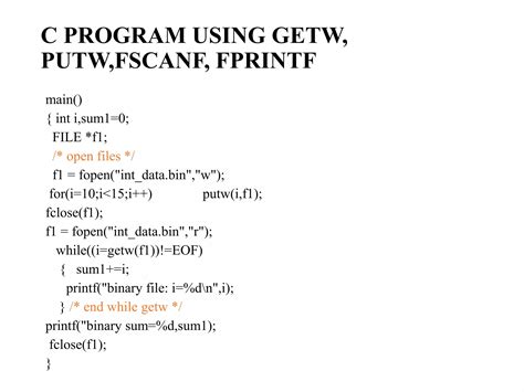 C Programming File Handling Cpptx