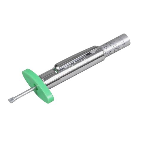 Tyre Pressure Gauge With Twin Push On Connector TST003 Sealey