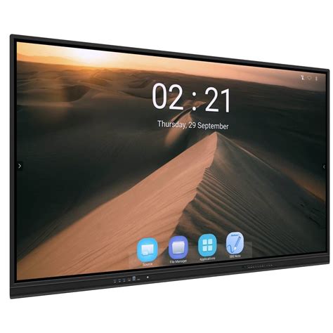 Android IR Interactive Whiteboard Finger Touch Inch Smart Panel Display