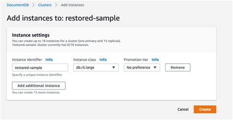 manage backup and restore of amazon documentdb with mongodb