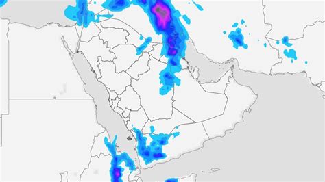 السعودية تقلبات جوية و أمطار رعدية تصل لغزيرة في بعض المناطق و رياح