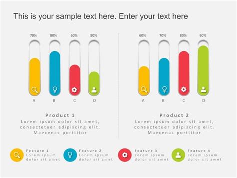 Company Comparison Chart PowerPoint Template