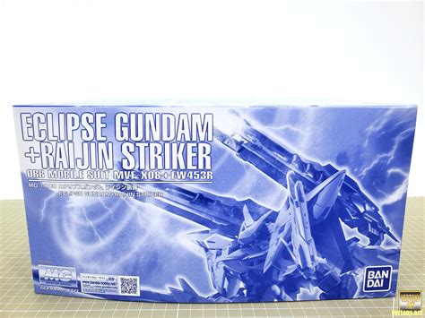 萬代MG組裝模型開箱 PB MG 1 100 機動戰士鋼彈SEED ECLIPSE MVF X08 EW453R 星蝕鋼彈雷神裝備