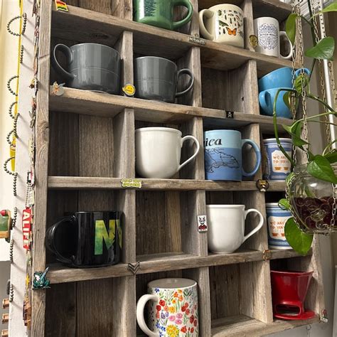 Kitchen Bath Cubby Choose From 31 Custom Sizes Storage For Coffee