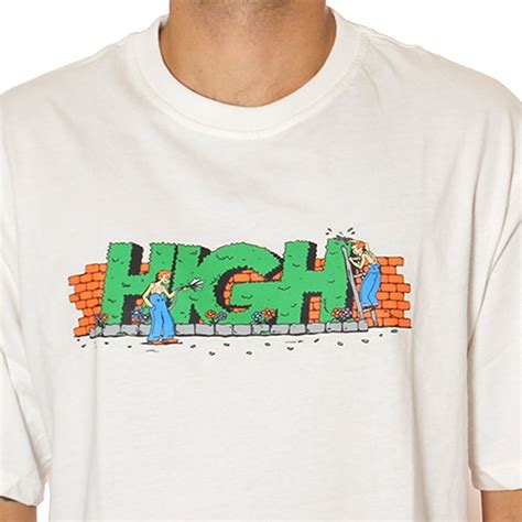 Camiseta High Company Plant Creme Rock City