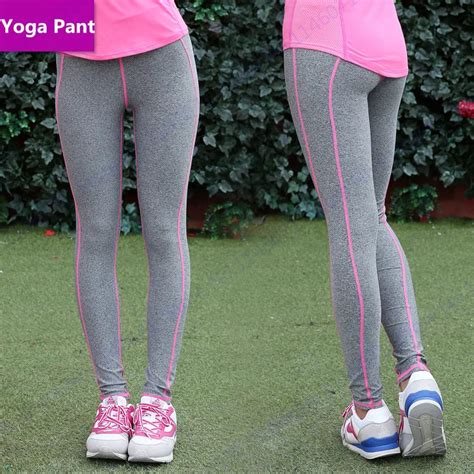 Summer Thin Grey Yoga Pants Sexy High Waist Fitness Gym Sportswear